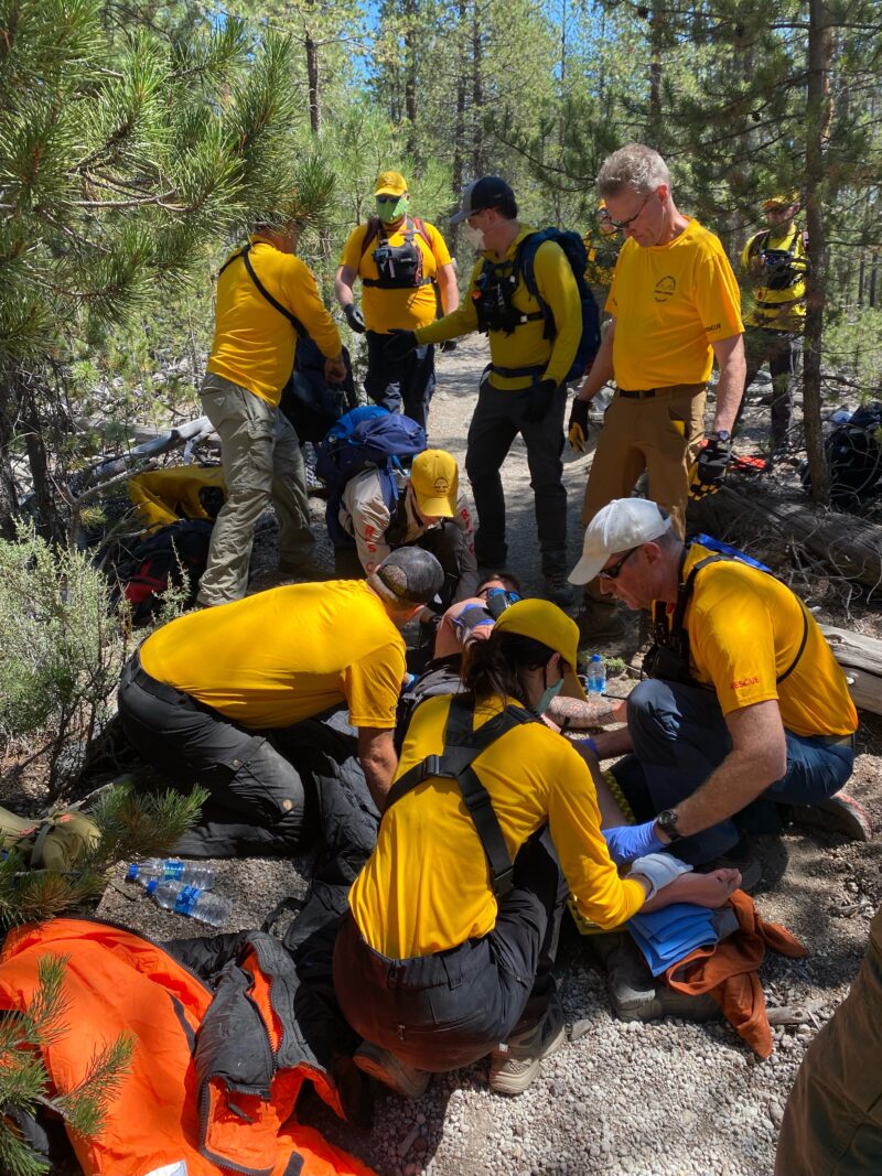 DESCHUTES COUNTY SHERIFF'S OFFICE SEARCH AND RESCUE ASSIST INJURED ...